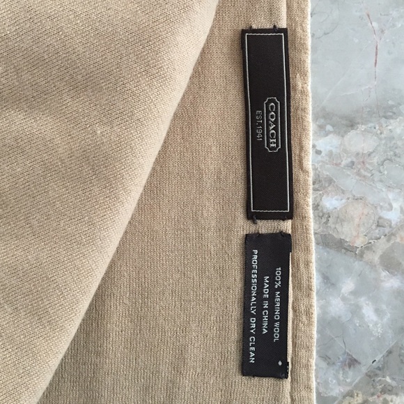 Coach | Accessories | Coach Scarf | Poshmark